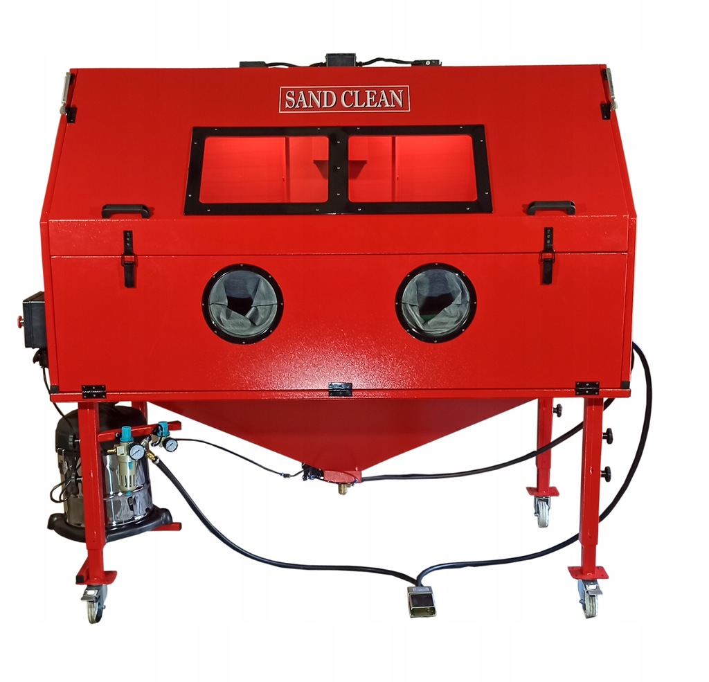 Piaskarka kabinowa 1500l SAND CLEAN NOWA DOSTĘPNA OD RĘKI - 14904365667 - oficjalne archiwum Allegro