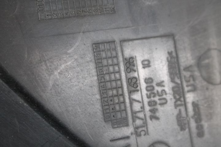 NADKOLE PRAWY PRZÓD BMW E85 E86 Z4 51717168996 - 7826575193 - oficjalne archiwum Allegro