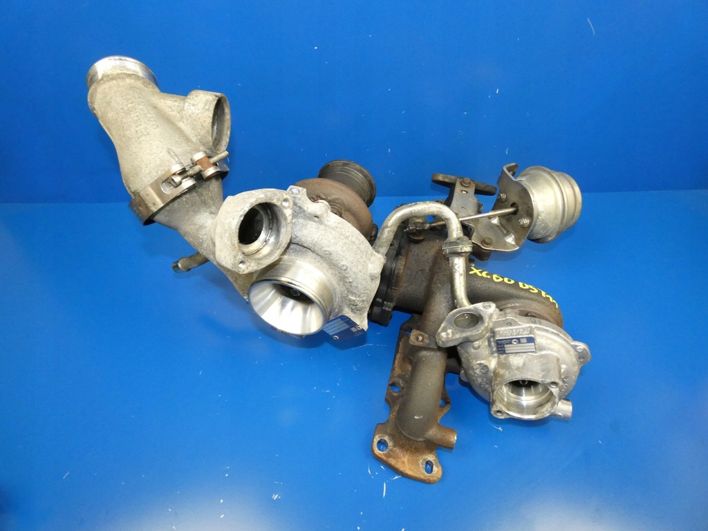 VOLVO XC60 S80 V60 2.4 D5 TURBOSPRĘŻARKA BITURBO - 12301186805 ...