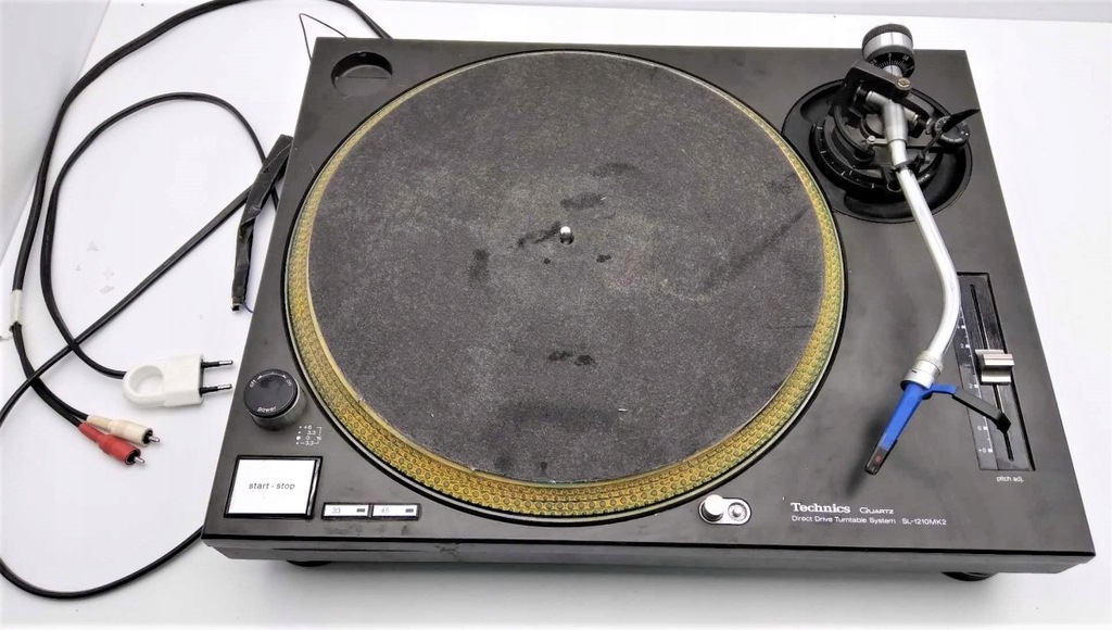 Gramofon Technics SL1210MK2 czarny+ case - 13953490055 - oficjalne ...