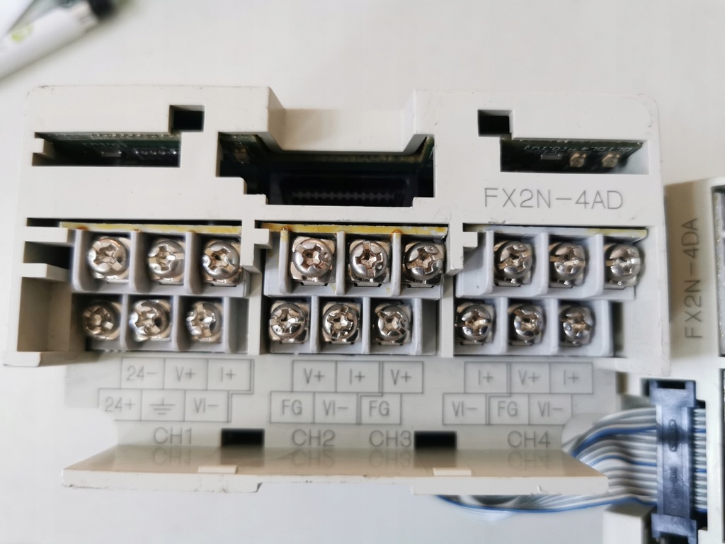 Moduł PLC MITSUBISHI FX2N-4AD - 10684472921 - oficjalne archiwum Allegro