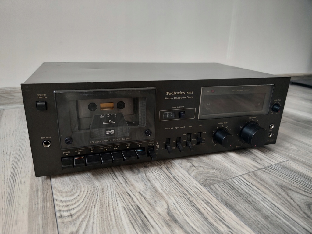 Magnetofon kasetowy Technics RS-M33 vintage - 13192448990 - oficjalne ...