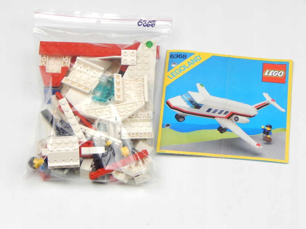 LEGO SET 6368 SAMOLOT LEGOLAND Z INSTRUKCJA - 8466770039 - oficjalne ...