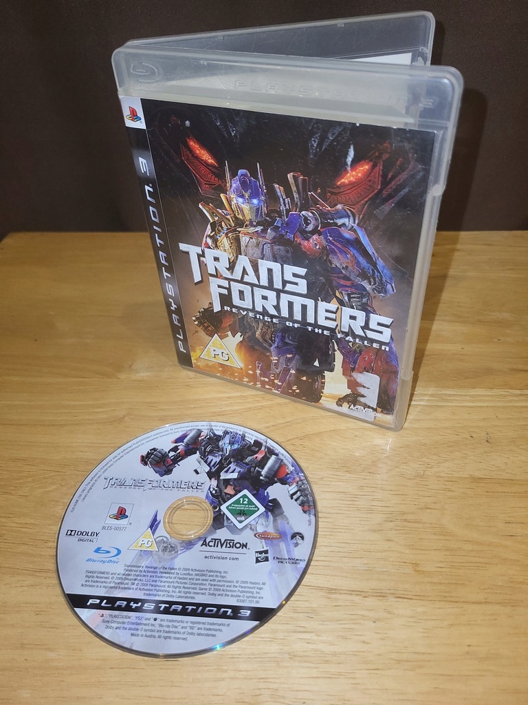 TRANSFORMERS REVENGE OF THE FALLEN - PLAYSTATION 3 PS3 PREMIEROWE ...