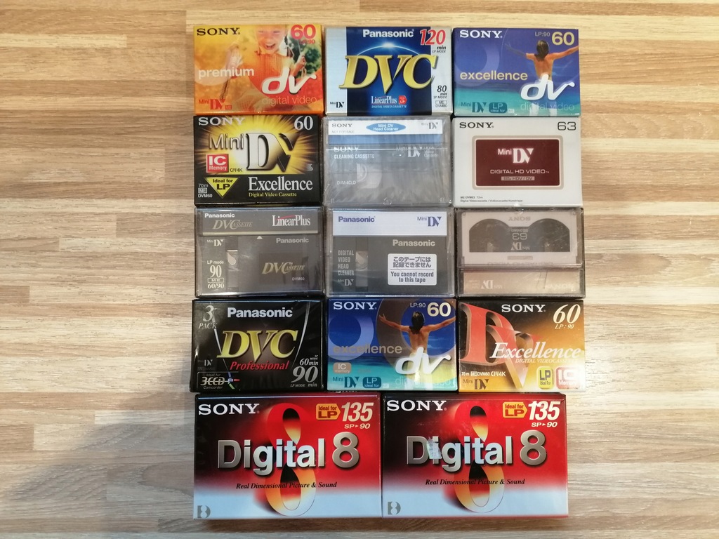 Kaseta mini dv. - 13112292712 - oficjalne archiwum Allegro