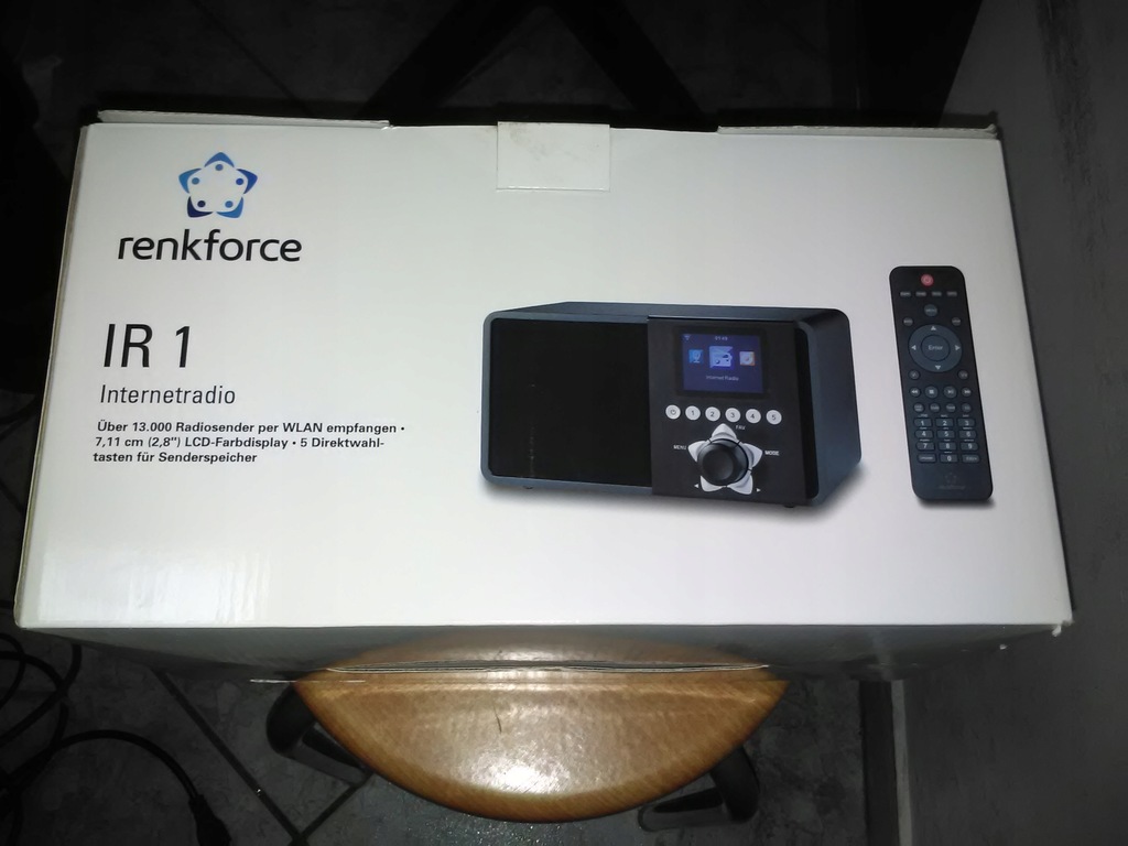 Radio internetowe Renkforce IR 1 - 8909349617 - oficjalne archiwum Allegro