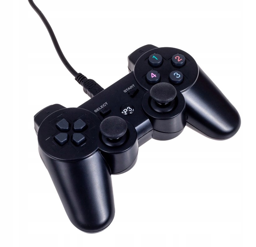 PAD DO PC PS3 PLAYSTATION 3 KONTROLER WIBRACJA - 11979834054 ...