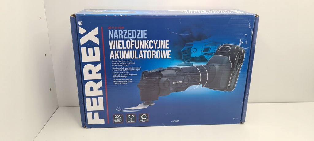 Ferrex narzędzie wielofunkcyjne akumulatorowe 20V - 13719491050 ...