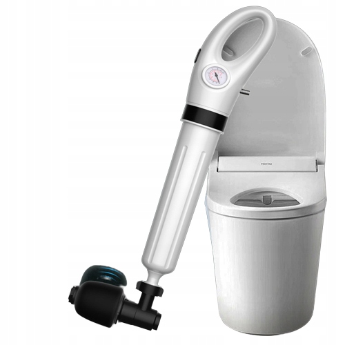 PISTOLET DO UDRAŻNIANIA RUR ZLEWU KRANU PRZEPYCHACZ WC KRET ...