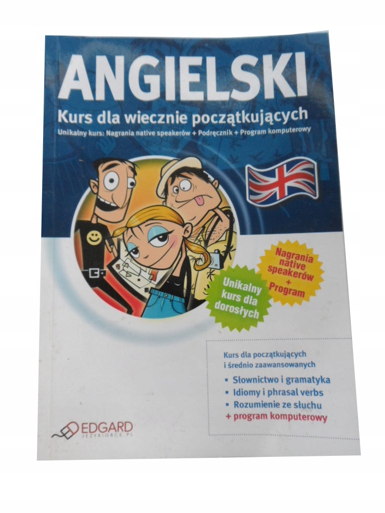 Angielski Kurs dla wiecznie początkujących - 13349962448 - oficjalne archiwum Allegro