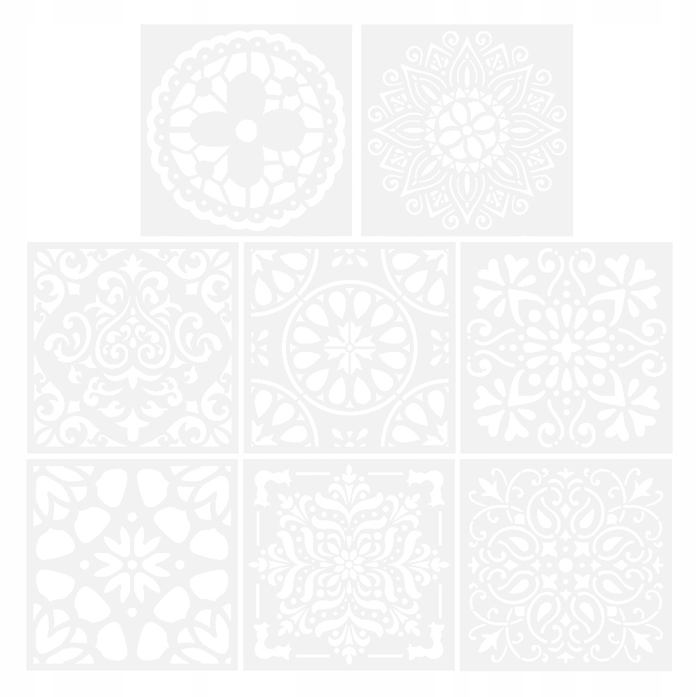 8 sztuk rysunek szablony Szablony do rysowania - 12652169153 ...