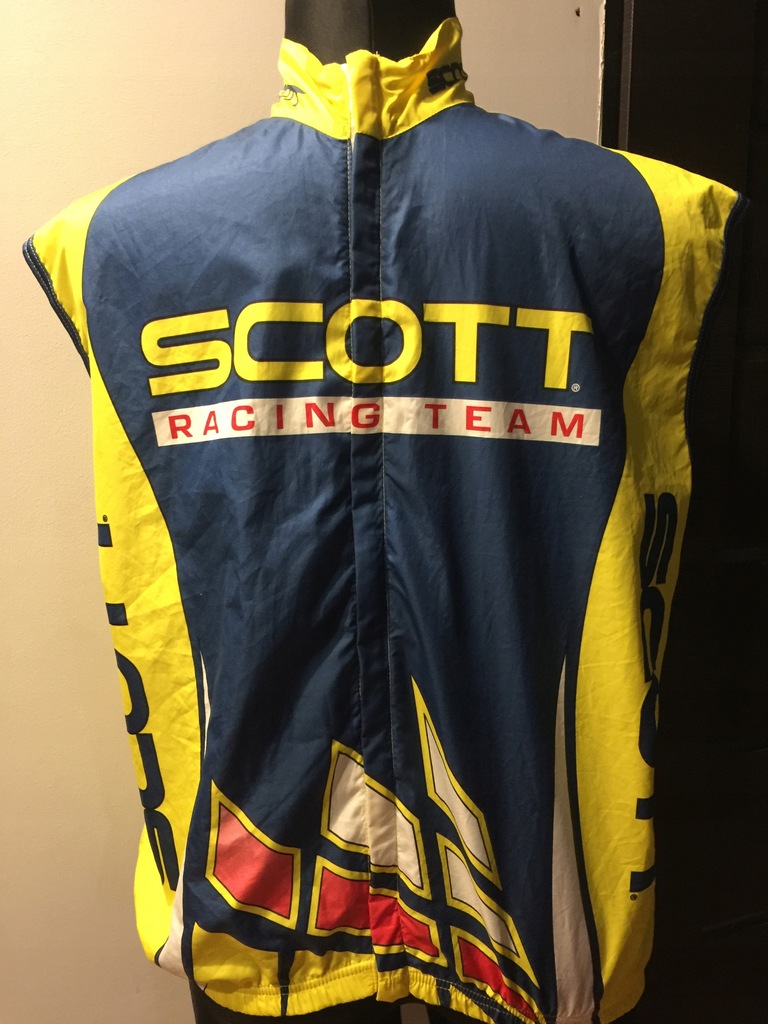 Scott racing team kamizelka kolarska rowerowa r.L - 7976537152 ...