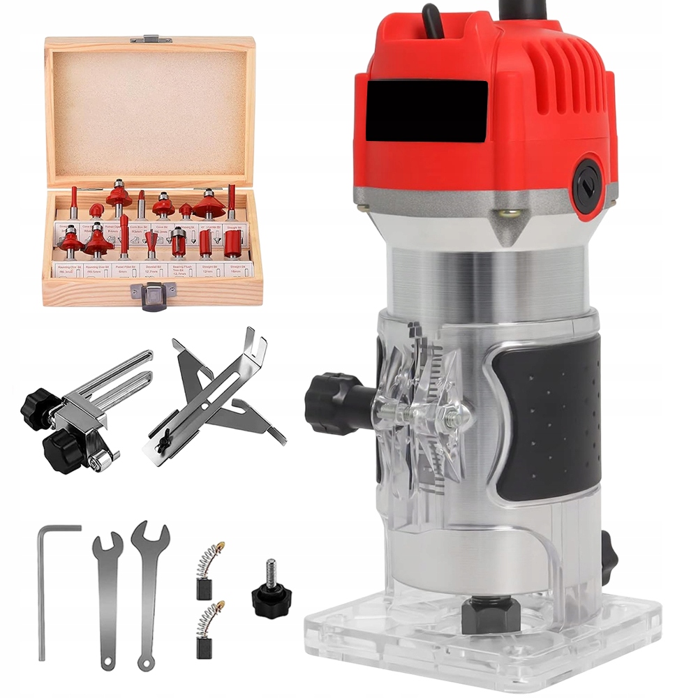 FREZARKA DO DREWNA GÓRNOWRZECIONOWA PIONOWA RĘCZNA DO KRAWĘDZI 800w ...