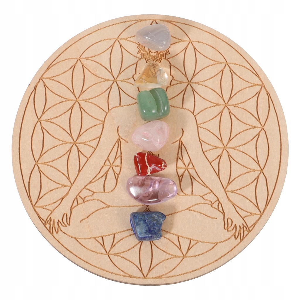 Chakra Gemstone Yoga Board - 14168090843 - oficjalne archiwum Allegro
