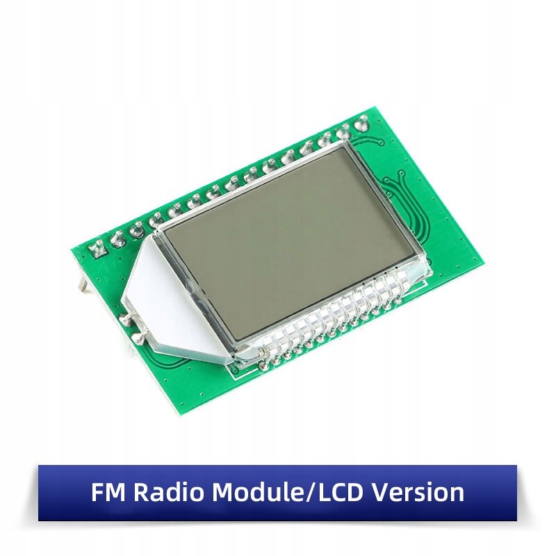 Moduł radiowy FM moduł odbiornika PLL LCD Stereo c - 12426633231 ...