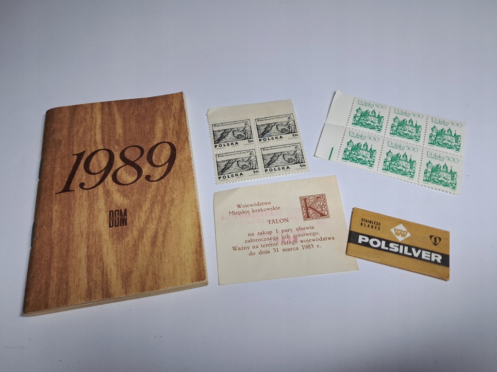 PAMIĄTKI PRL TALON NA OBUWIE ZNACZKI I INNE - 14534328989 - oficjalne ...