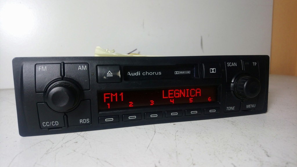 RADIO AUDI CHORUS II A2 A6 C5 CHOWANE GAŁKI + KOD - 13453068529 ...