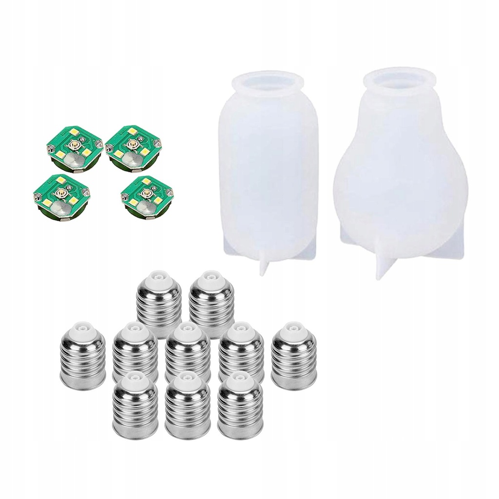 Resin Light Bulb LED Chip Base Silicone Mould - 13233398949 - oficjalne ...