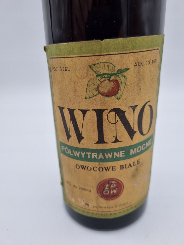 Wino PRL owocowe białe ( jabol ) nieotwierane - 12210370227 - oficjalne ...