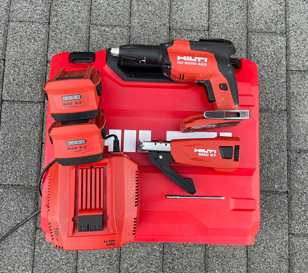 Wkrętarka do płyt GK Hilti SD 5000-A22 SMD57 2021 - 12542173068 - oficjalne archiwum Allegro