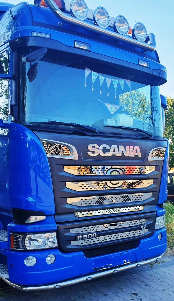 Grill Scania R i Streamline INOX super lustro - 8617759290 - oficjalne ...