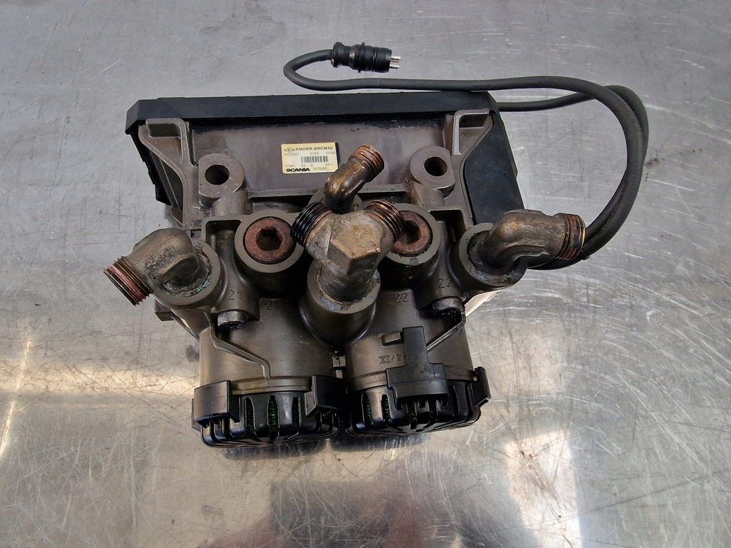 Zawór Modulator EBS Dwukanałowy Zawór Hamulcowy Scania R 1879280 ...