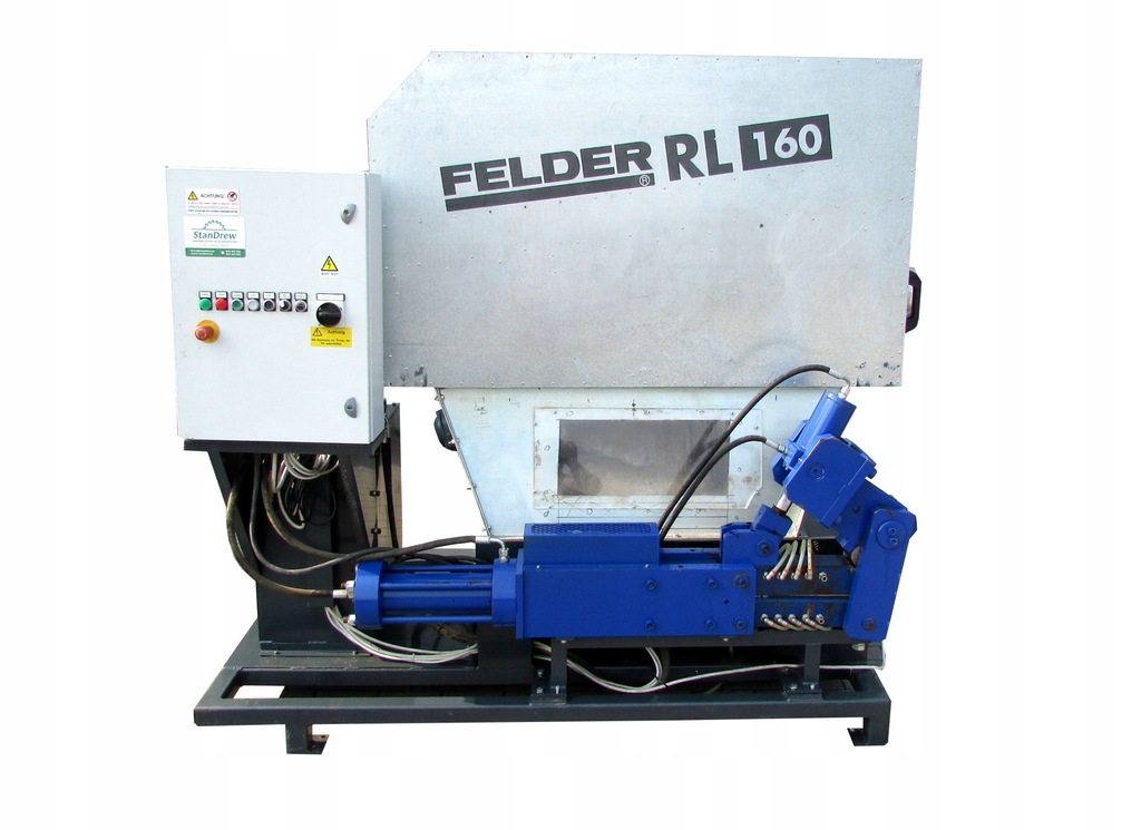 Brykieciarka FELDER FBP50 z odciągiem trocin RL160 - 8198477449 - oficjalne archiwum Allegro