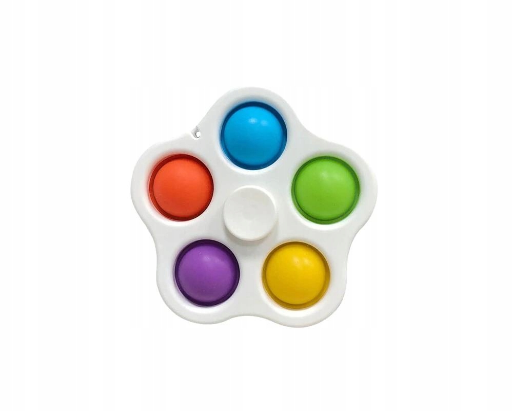 SIMPLE DIMPLE FIDGET SPINNER ZABAWKA SENSORYCZNA - 13375874724 ...