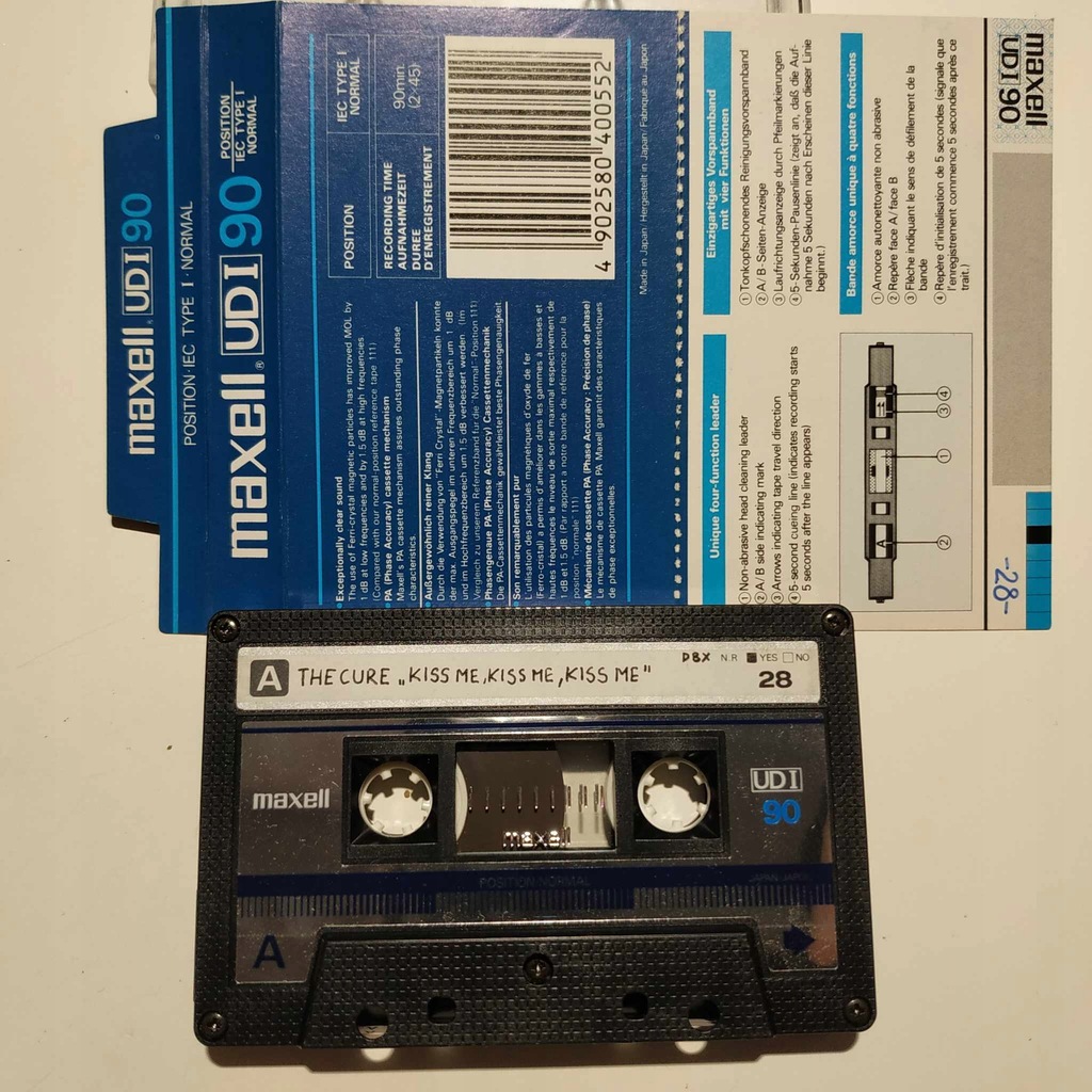 MAXELL UD I 90 Normal Type I - 14228972451 - oficjalne archiwum Allegro