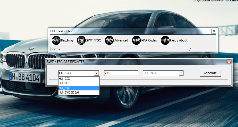HU TOOL BMW GENERATOR NBT EVO CIC FSC - 7975236669 - oficjalne archiwum Allegro