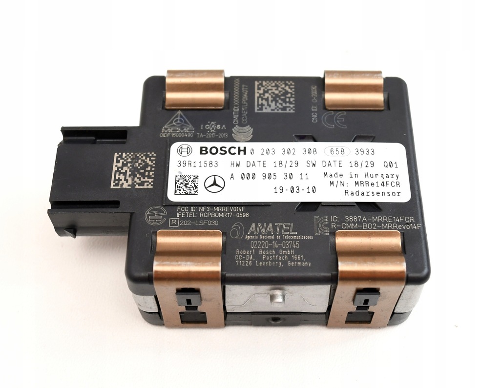 MERCEDES SENSOR MODUŁ RADAR DISTRONIC ORYGINAŁ - 11124779768 ...
