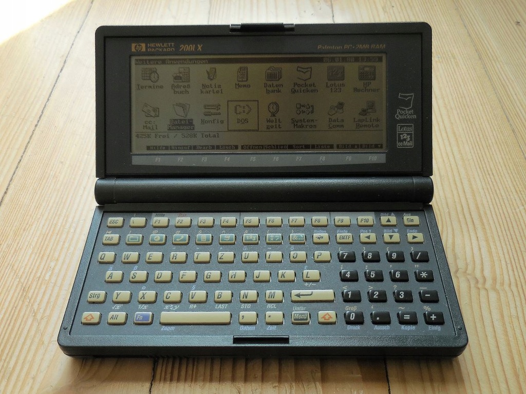 Palmtop HP 200LX (sprawny i zadbany) - 7894823963 - oficjalne archiwum ...