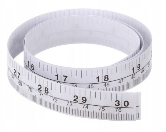 MIARA MIARKA TAŚMA MIERNICZA PAPIEROWA JEDNORAZOWA x100 - 14437914906 ...