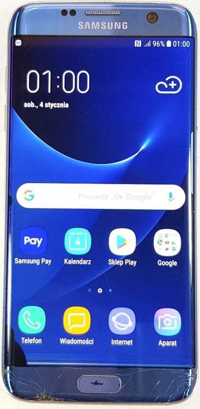 Smartfon SAMSUNG Galaxy S7 Edge SM-G935FD 64GB - 12594127627 - oficjalne archiwum Allegro