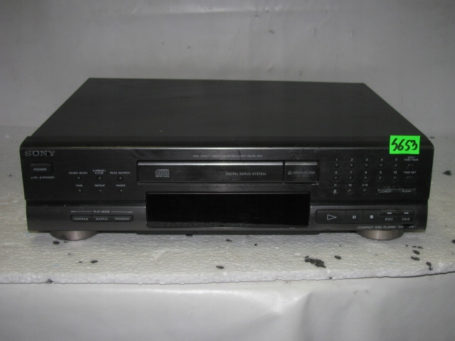 ODTWARZACZ CD SONY CDP-M43 - NR S653 - 12754614349 - oficjalne archiwum Allegro