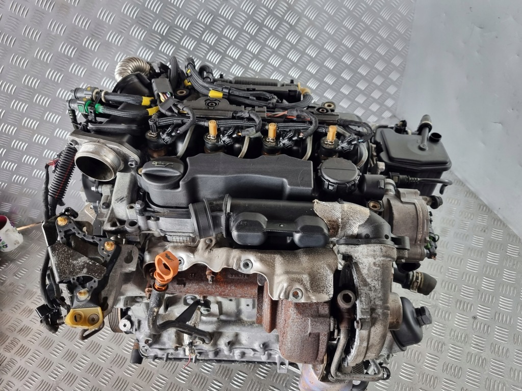 SILNIK PEUGEOT CITROEN 1.6 HDI 109 9HZ KOMPLETNY - 12337654563 - oficjalne archiwum Allegro