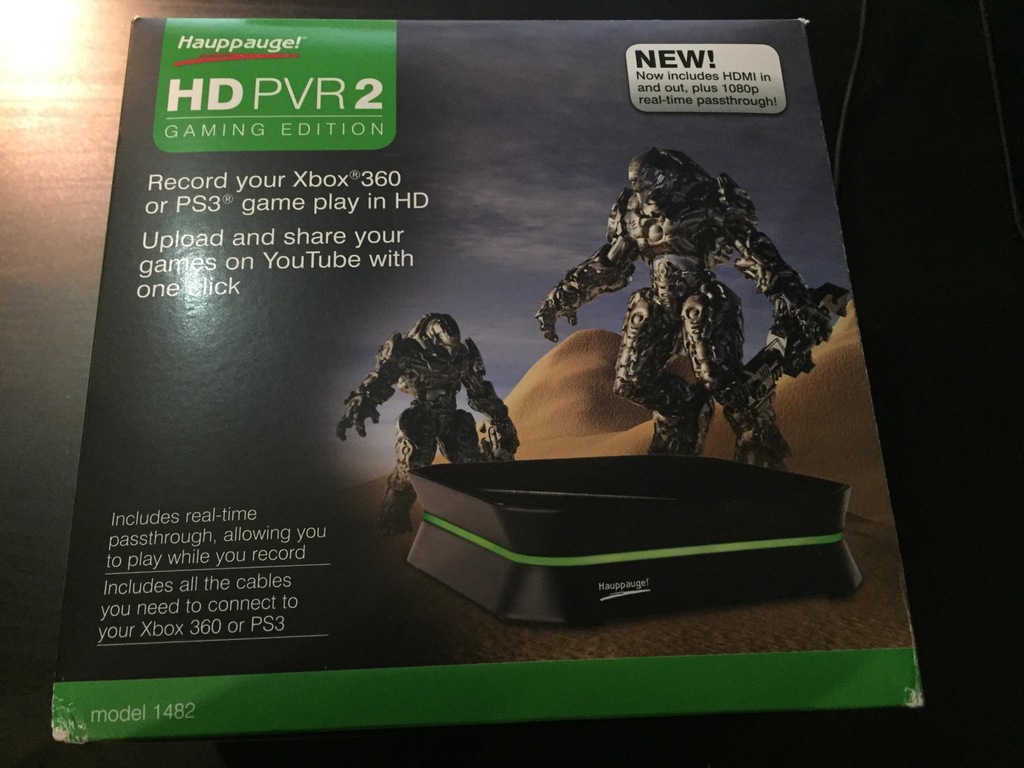 Hauppauge HD PVR 2 nagrywarka PS3/4 XBOX 360/ONE - 7414678870 ...