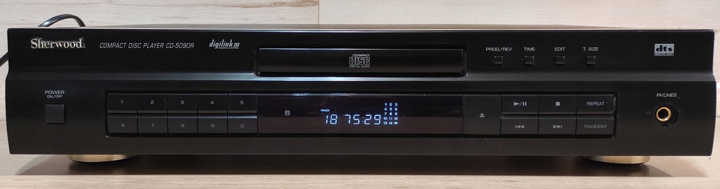 Odtwarzacz CD Sherwood CD-5090R czarny - 13106622358 - oficjalne archiwum Allegro