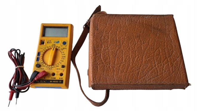 MULTIMETR CYFROWY METEX M-4650 Z ETUI STAN DOBRY GWR - 17019354137 ...
