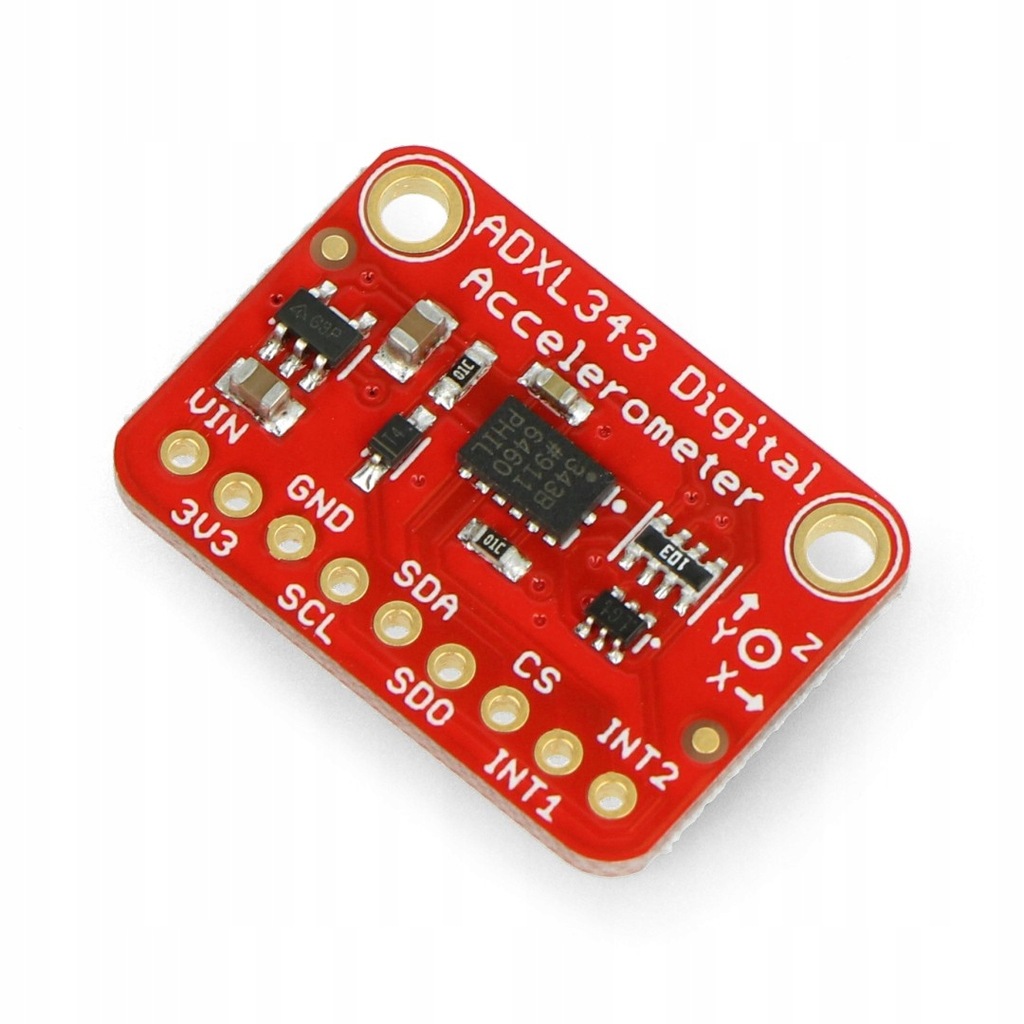ADXL343 - 3-osiowy akcelerometr I2C/SPI - moduł - 9433903609 ...