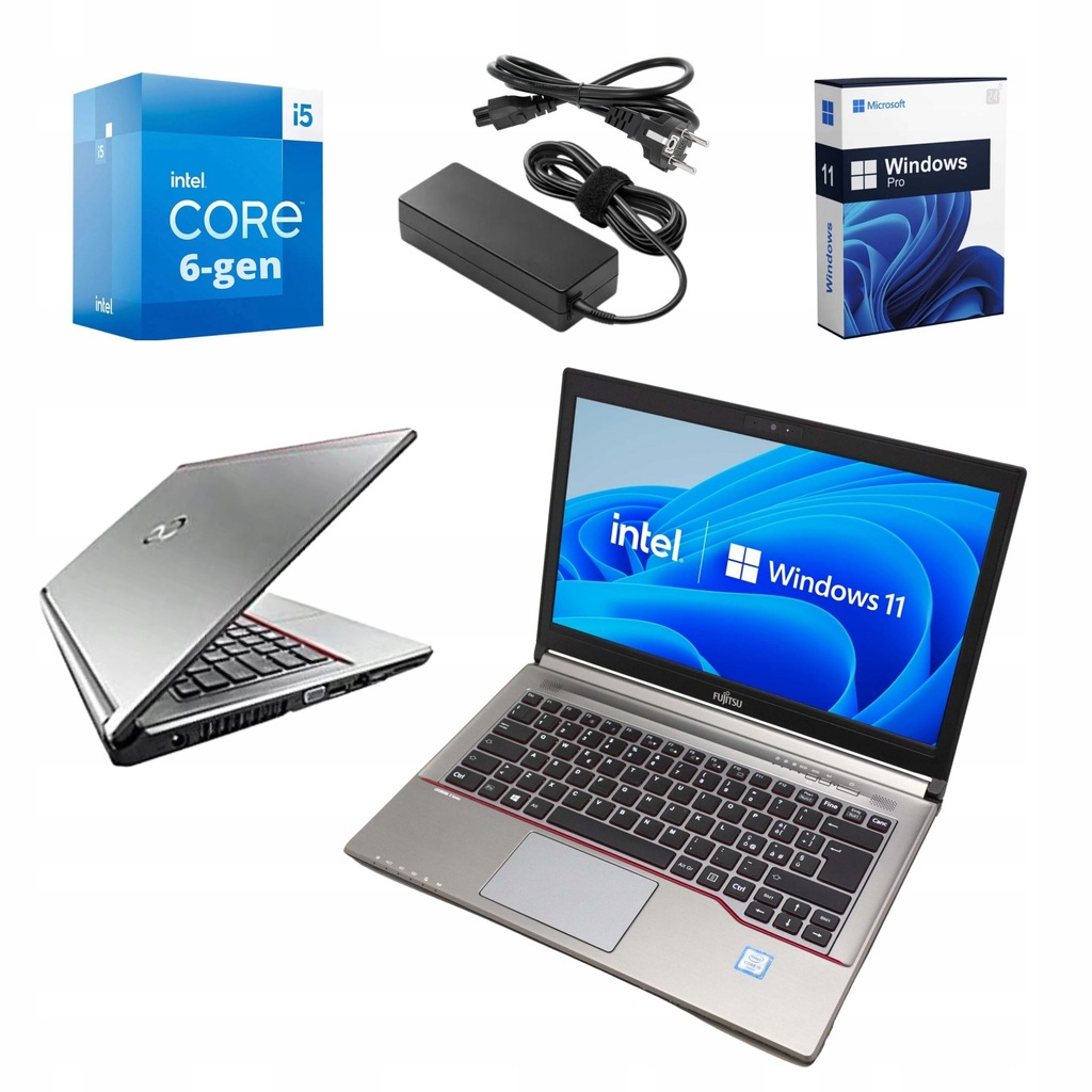 Laptop Fujitsu LifeBook E746 i5-6200U 512SSD/8 GB 3G/LTE Made in Japan ...