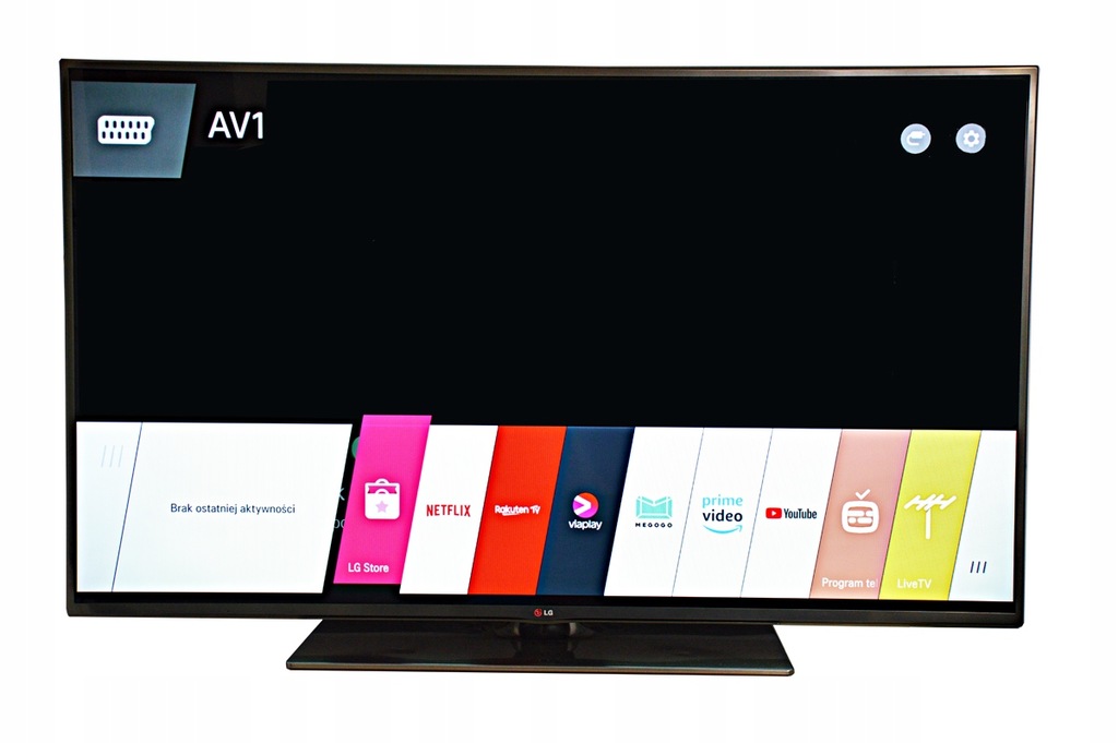 TELEWIZOR LED LG 55LB650V 55'' FULL HD SMART NOWE PODŚWIETLENIE ...
