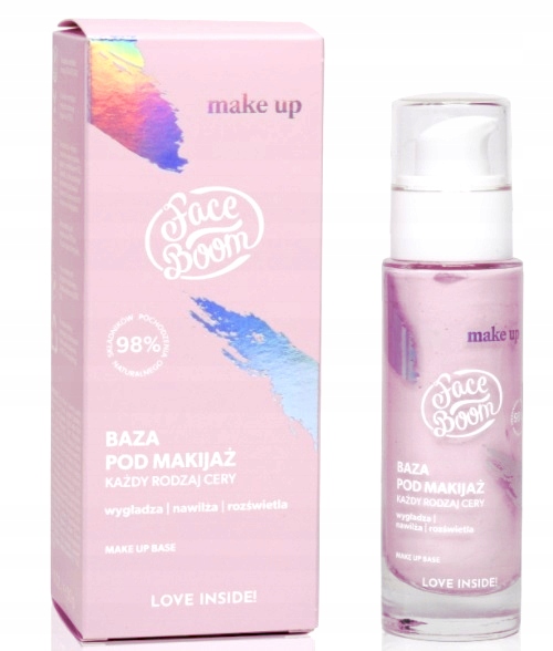 FACE BOOM BAZA POD MAKIJAŻ Z KWASEM HIALURONOWYM - 14060684592 ...