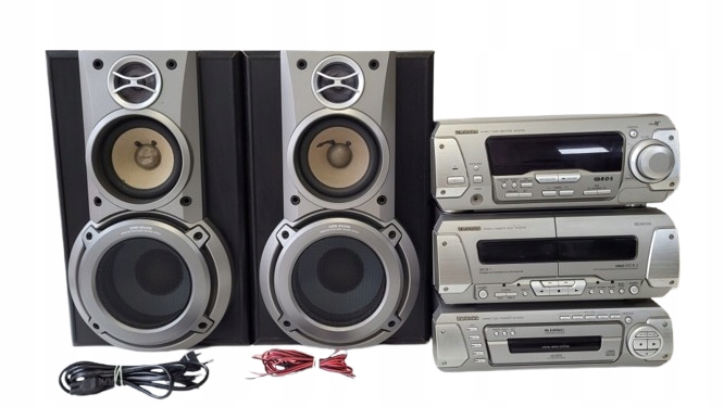 WIEŻA STEREO TECHNICS RS-CH750 160W STAN DOBRY GWR - 17125717599 ...