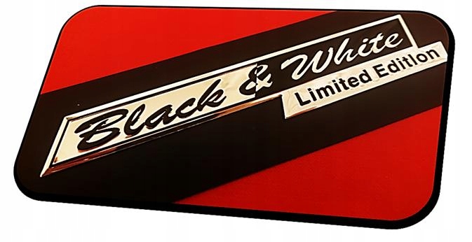 Emblemat / Logo Black & White Limited Edition - 10941027396 - oficjalne ...