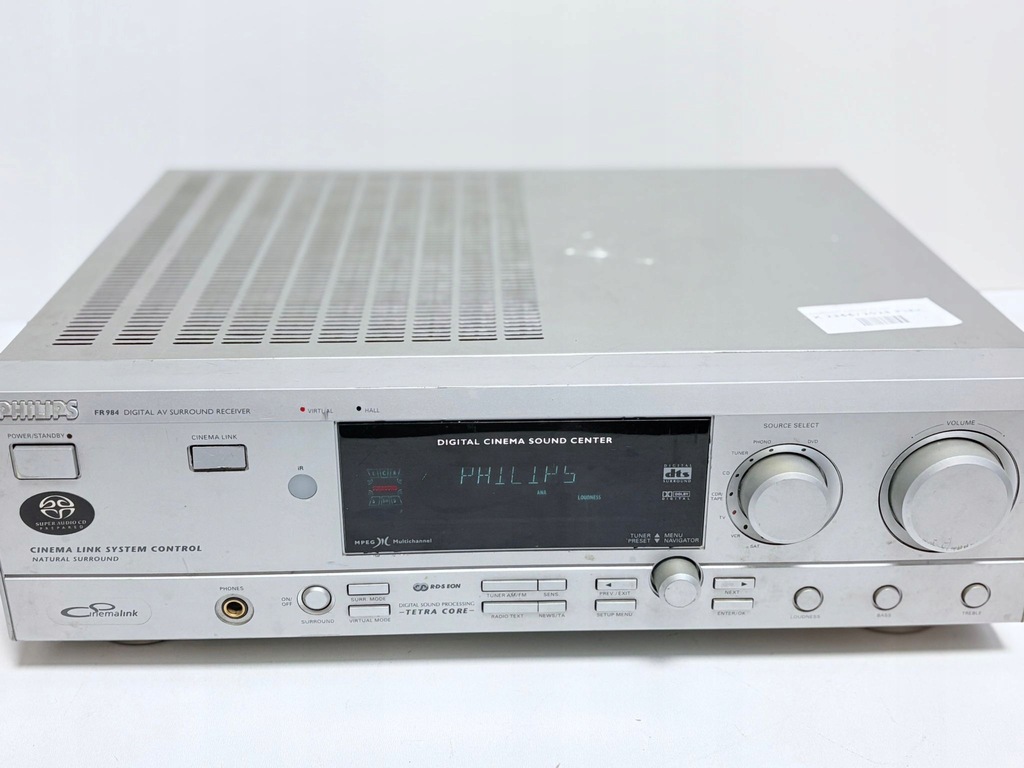 Amplituner Philips FR 984 !OPIS! | 2366/25 - 17698336162 - oficjalne archiwum Allegro