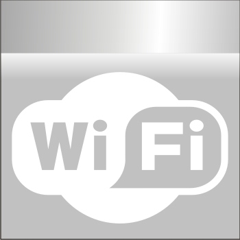 znak strefa WI-FI oznaczenie LED ikona PIKTOGRAM - 12132257996 ...