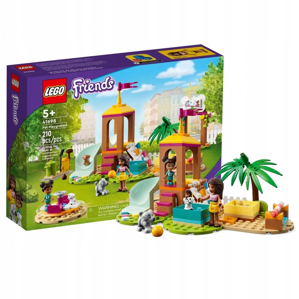 LEGO FRIENDS 41698 PLAC ZABAW DLA ZWIERZĄTEK - 12725680505 - oficjalne ...