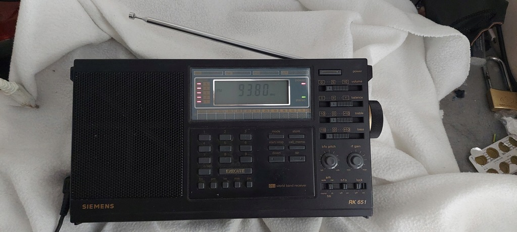 Radio globalne Siemens RK 651 SSB idealny stan - 13478719041 - oficjalne archiwum Allegro