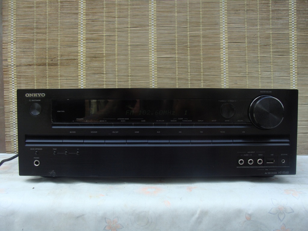 AMPLITUNER ONKYO MODEL. HT-R548 - 12186597349 - oficjalne archiwum Allegro